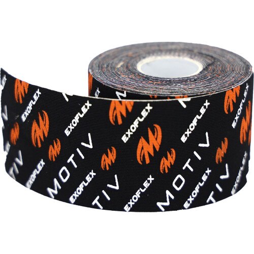 ExoFlex Kinesiology Black/Orange ROLL